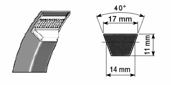 V Belt B93 | AGRISTORE USA